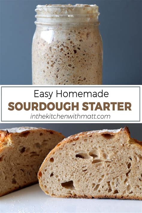 Easy Sourdough Starter 5 Steps With Pictures Instructables