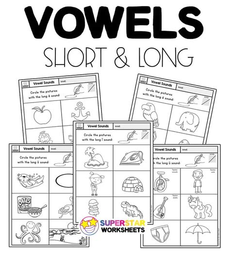 Vowel Sounds Worksheets Worksheets Library Worksheets Library