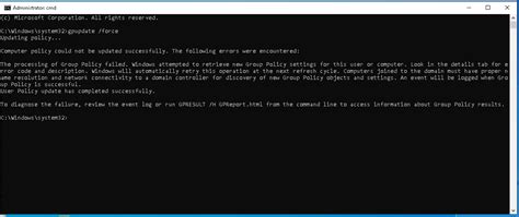Group Policies Not Updating Microsoft Qanda