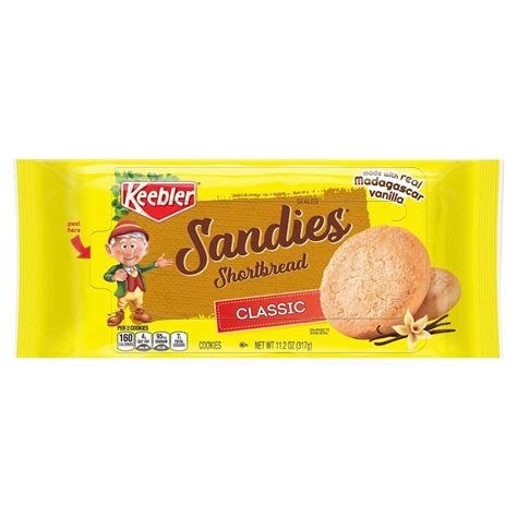 Keebler Sandies Simply Shortbread Cookies 11 2oz Pkg Garden Grocer