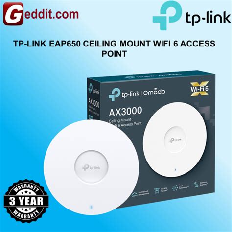 TP LINK EAP650 AX3000 WIRELESS DUAL BAND MULTI GIGABIT CEILING MOUNT WFI 6 ACCESS POINT Lazada