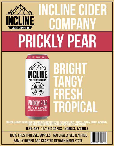 Trade Kits And Assets — Incline Cider Company And Taproom