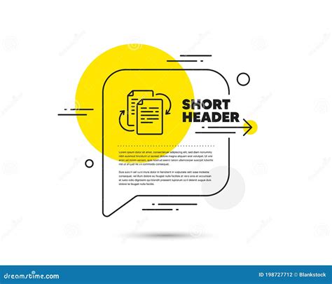 documents workflow line icon doc file page sign vector stock vector