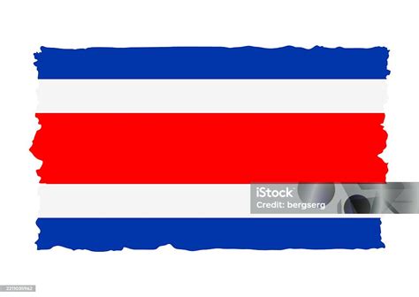 코스타리카의 그런 지 스타일 플래그입니다 플랫 아이콘입니다 벡터 일러스트 레이 션 0명에 대한 스톡 벡터 아트 및 기타 이미지 0명 개념 고급 Istock