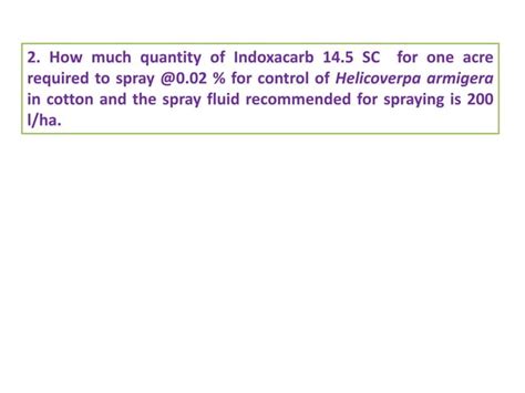 Pesticide Calculation And The Methods To Handle Them Pptx Agriculture Industries