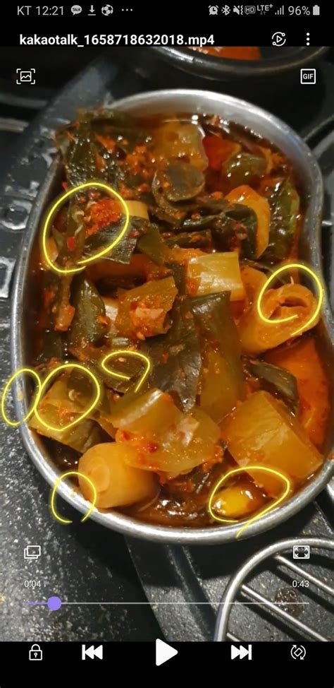 [시민제보]구더기 파김치 고기집