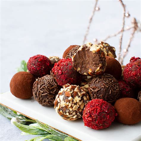 Noshu Recipe Festive Chocolate Truffles