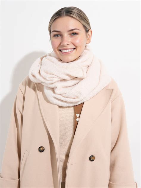 Tour De Cou Snood En Maille Mousseuse Afibel Beige Femme 1299€ Kiabi
