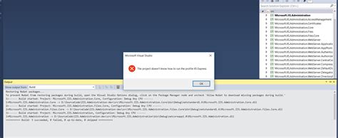 Not Able To Debug In Vs2017 1535 Relog · Issue 147 · Microsoftiis
