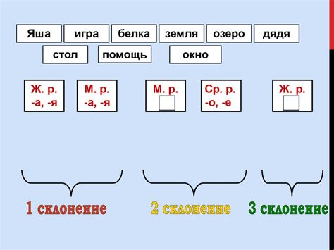 Склонение имён существительных презентация онлайн