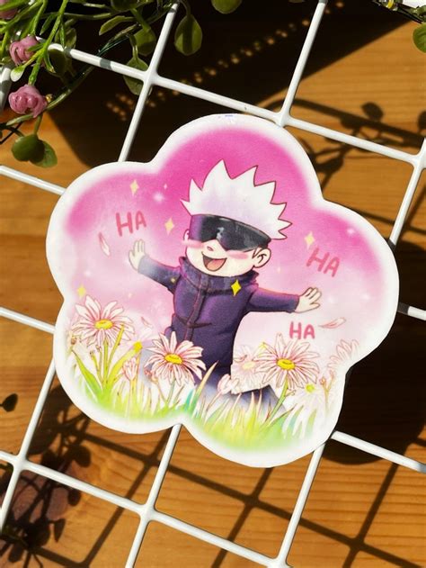Gojo Meme Sticker Jjk Jujutsu Anime Sticker Laptop Etsy Canada