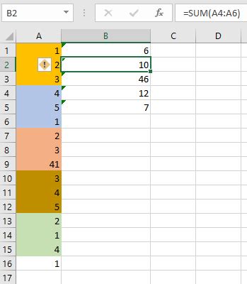 How To Add Rows In Consecutive Blocks In Excel Stack Overflow
