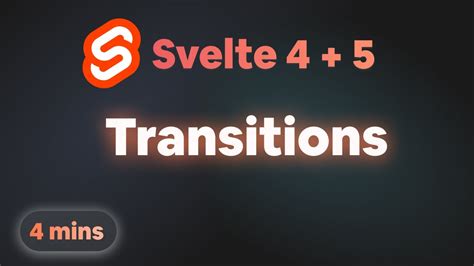 transitions in svelte youtube