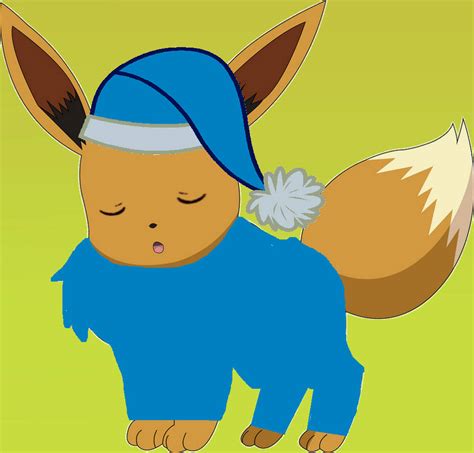Pmd Pajamas Eevee Relieved Portrait By Ericfans2003 On Deviantart