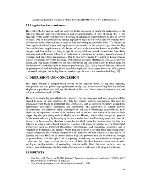 Big Data Networking Requirements Architecture And Issues Pdf