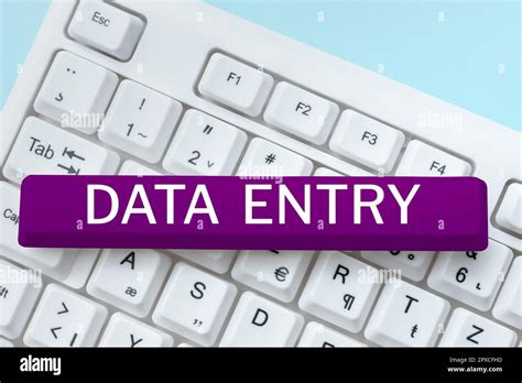 Inspiration Showing Sign Data Entry Word For Process Of Inputting Data