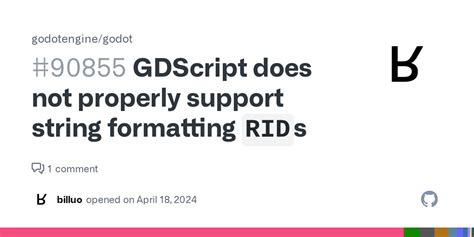 Gdscript Does Not Properly Support String Formatting `rid`s · Issue