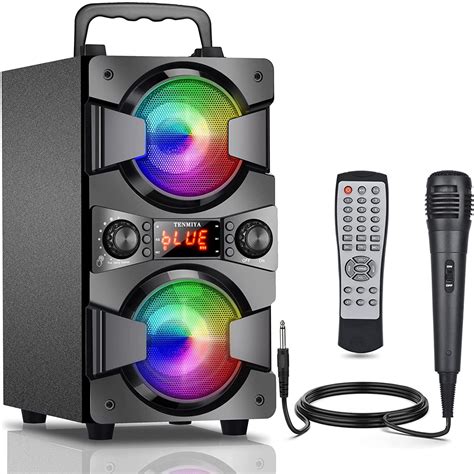 60w Bluetooth Usb Speakers Portable Wireless Speaker With Double