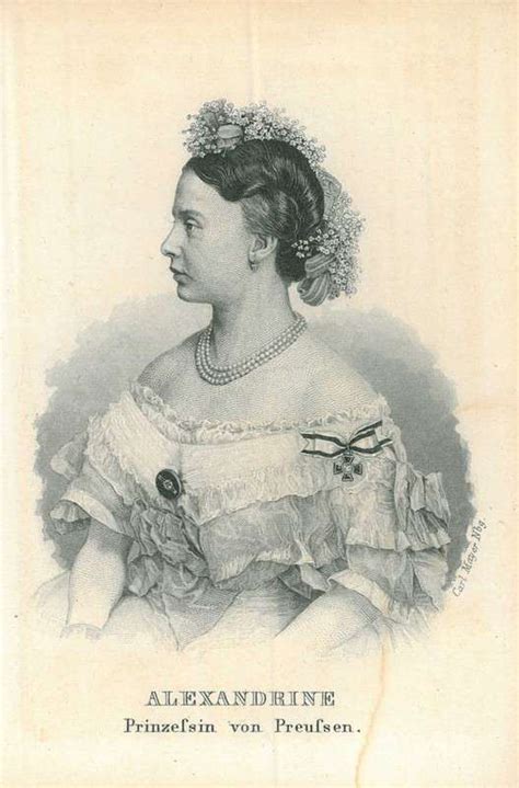 Portrait Of Alexandrine Of Prussia 1842 1906 The Online Portrait