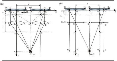 Top View Of The Stereoscopic System With Parallel Optical Axes A Download Scientific Diagram