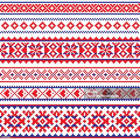 사미 벡터 완벽 한 패턴 라플란드 민속 예술 전통 뜨개질 및 자 수 디자인 사미인에 대한 스톡 벡터 아트 및 기타 이미지 사미인 스칸디나비아 사람 장식품 Istock