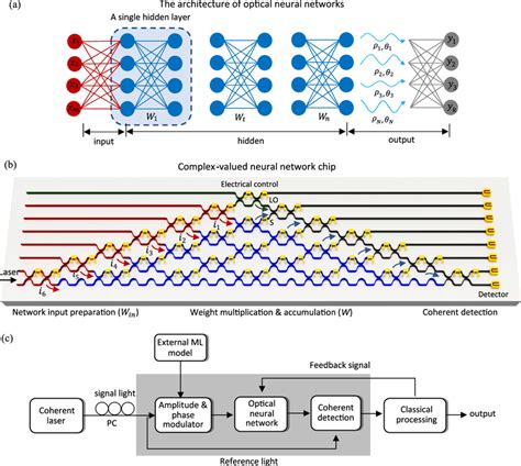 the composition of complex valued coherent optical neural network a an download scientific