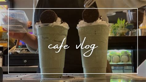Sub 카페 브이로그 🌸컴포즈 스무디🌸 컴포즈 팥절미 음료제조 Cafe Vlog Korea 카페 Asmr Youtube