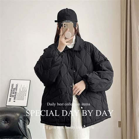 데일리나인 무료배송 Dnyne 여성 오버핏 누빔점퍼 퀼팅 카라 깔깔이자켓 아우터 점퍼 여자 아우터 점퍼