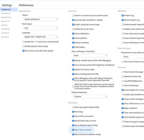 Auxiliary Lines Measuring Elements In Chrome Devtools Stack Overflow