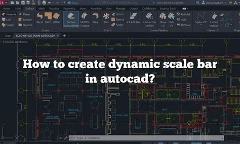 How To Create Dynamic Scale Bar In Autocad CADdikt