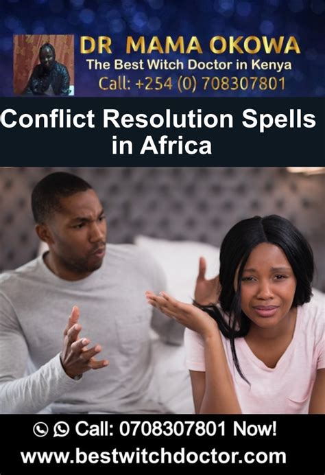 Conflict Resolution Spells In Africa Best Witchdoctor Dr Mama Okowa