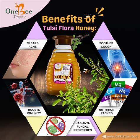 Benefits Of Tulsi Flora Honey One Bee Organic Llp Natural Honey