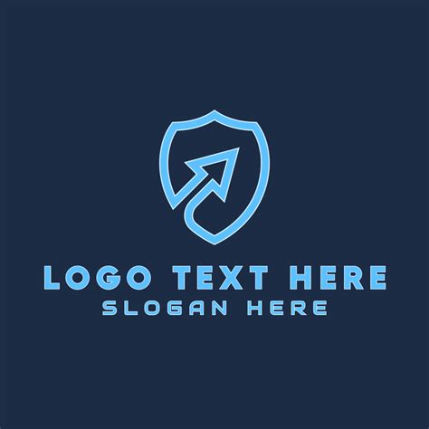 Security Shield Arrow Logo Brandcrowd Logo Maker