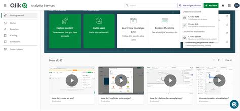 Solved Create New Analytics App Option Is Not Showing Qlik