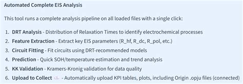 Eis Analyzer Software Circuit Fitting Drt And Kramers Kronig Batalyse