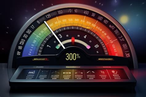 Premium Photo Detailed Illustration Of A Credit Rating Scale Generative Ai