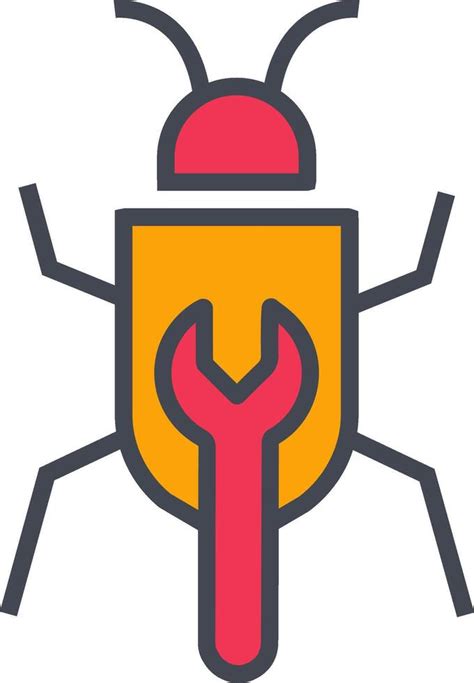 Bug Fixing Vector Icon 41783450 Vector Art At Vecteezy