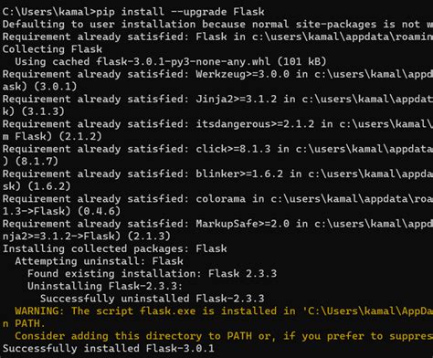 How To Update The Flask Version Geeksforgeeks