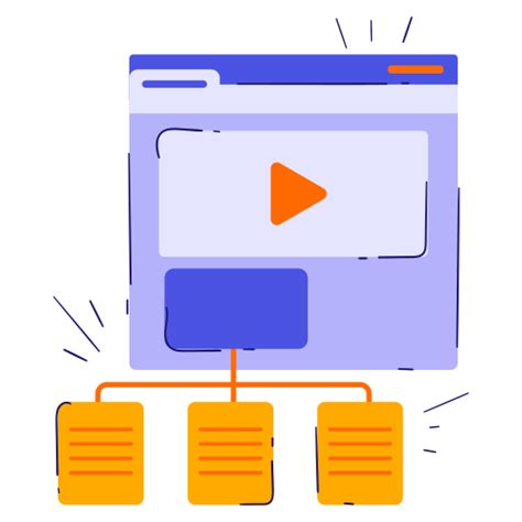 Sitemap Hierarchy Flowchart Layout Wireframe Web Website Icon Download On Iconfinder