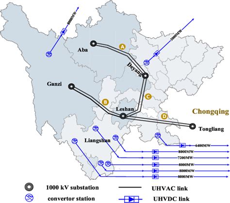 Figure 2 From Robust Transmission Expansion Planning Of Ultrahigh Voltage Ac Dc Hybrid Grids