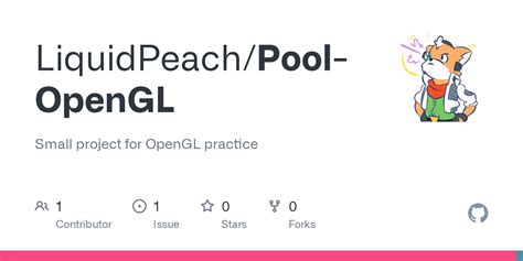 Github Liquidpeach Pool Opengl Small Project For Opengl Practice