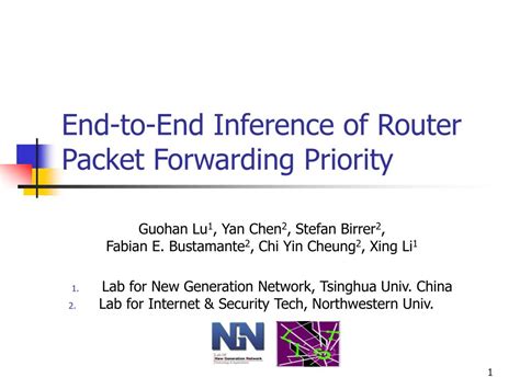 Ppt End To End Inference Of Router Packet Forwarding Priority Powerpoint Presentation Id1291455