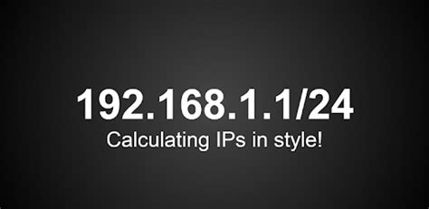 Ip Calculator Android App