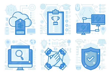 Computer Network Illustrations