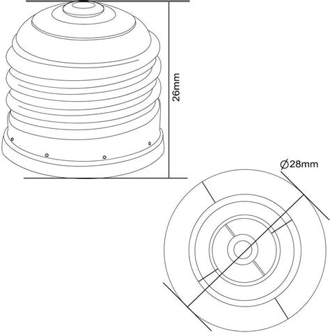 E26 E27 To E12 Socket Reducer Adapter Converter