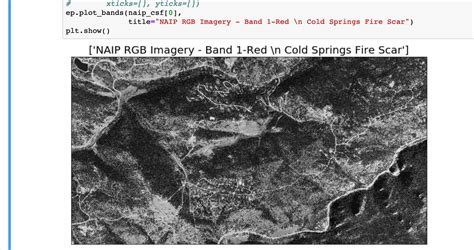 Plot Bands Updates Issue 274 Earthlab Earthpy GitHub