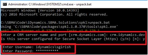 Spkl Task Runner Connecting To Crm Instance Information Dynamics