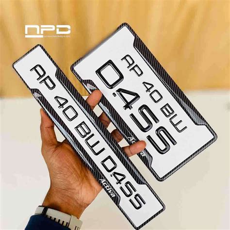 Bike Gel Number Plate Npd