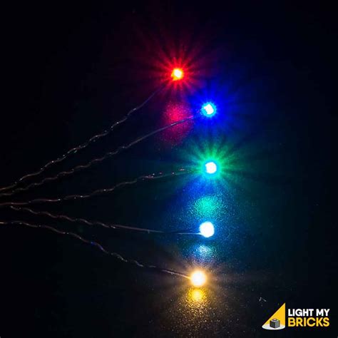 Micro Bit Light Flashing White 30cm 4 Pack Lego® Lighting Light