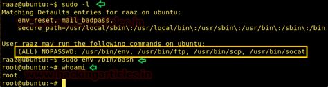 Linux Privilege Escalation Using Sudo Rights Hacking Articles